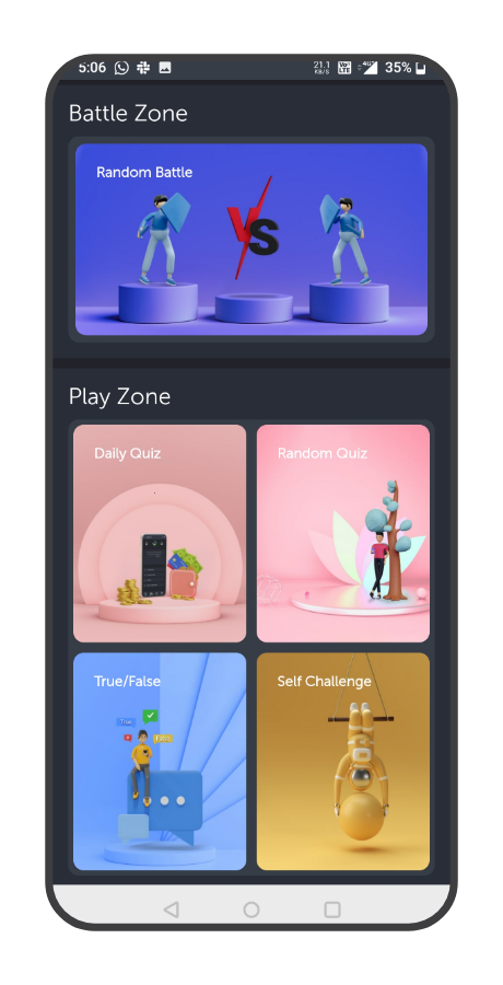 Qearner – Quiz App | Android Quiz game with Earning System + Admin panel by WRTeam